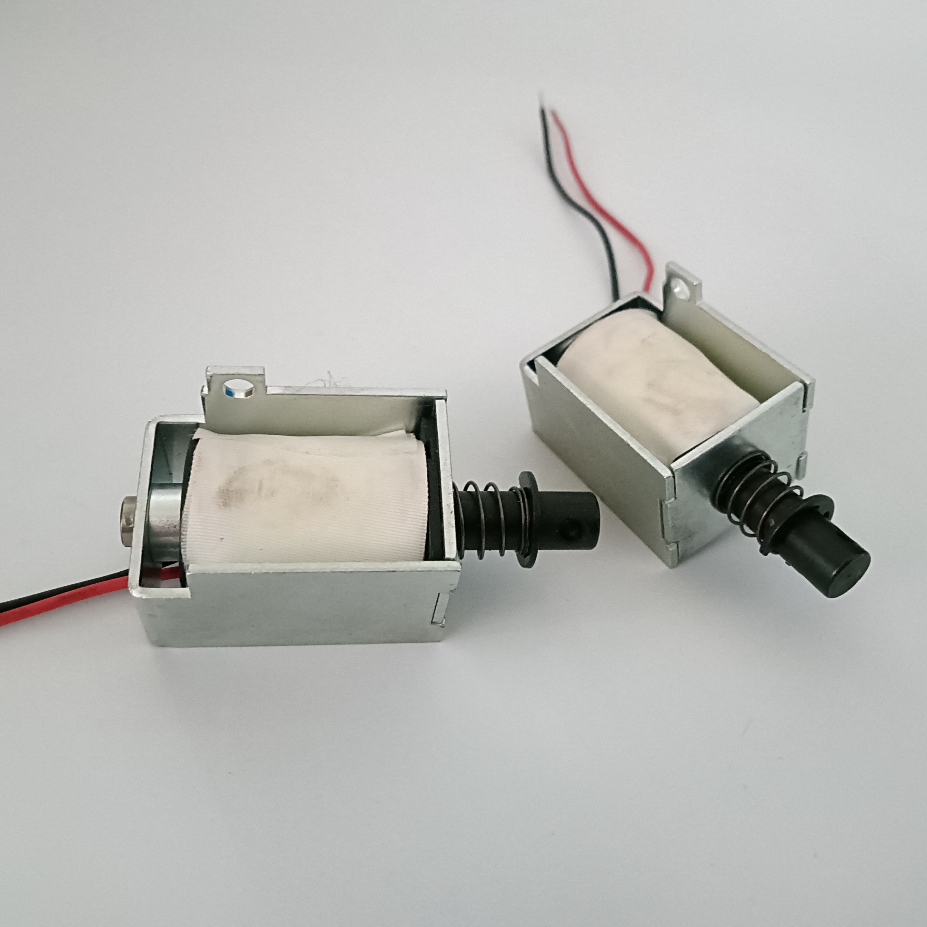 Micro Linear Solenoid Push Pull Solenoid Valve Dc 12 Volt Push Pull ...